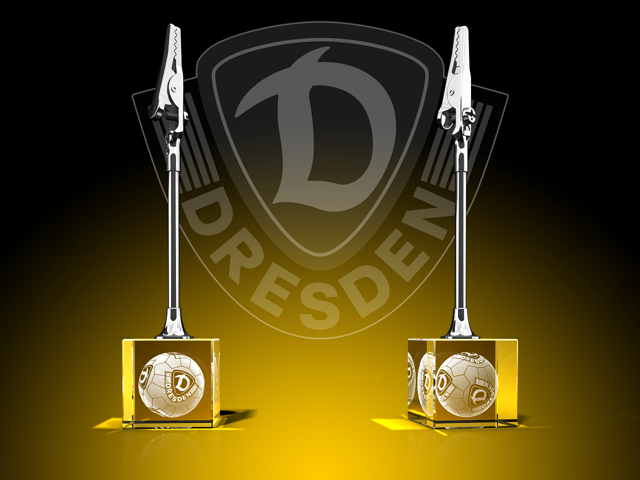 Ball - Dynamo Logo - Memohalter – GLASFOTO.COM